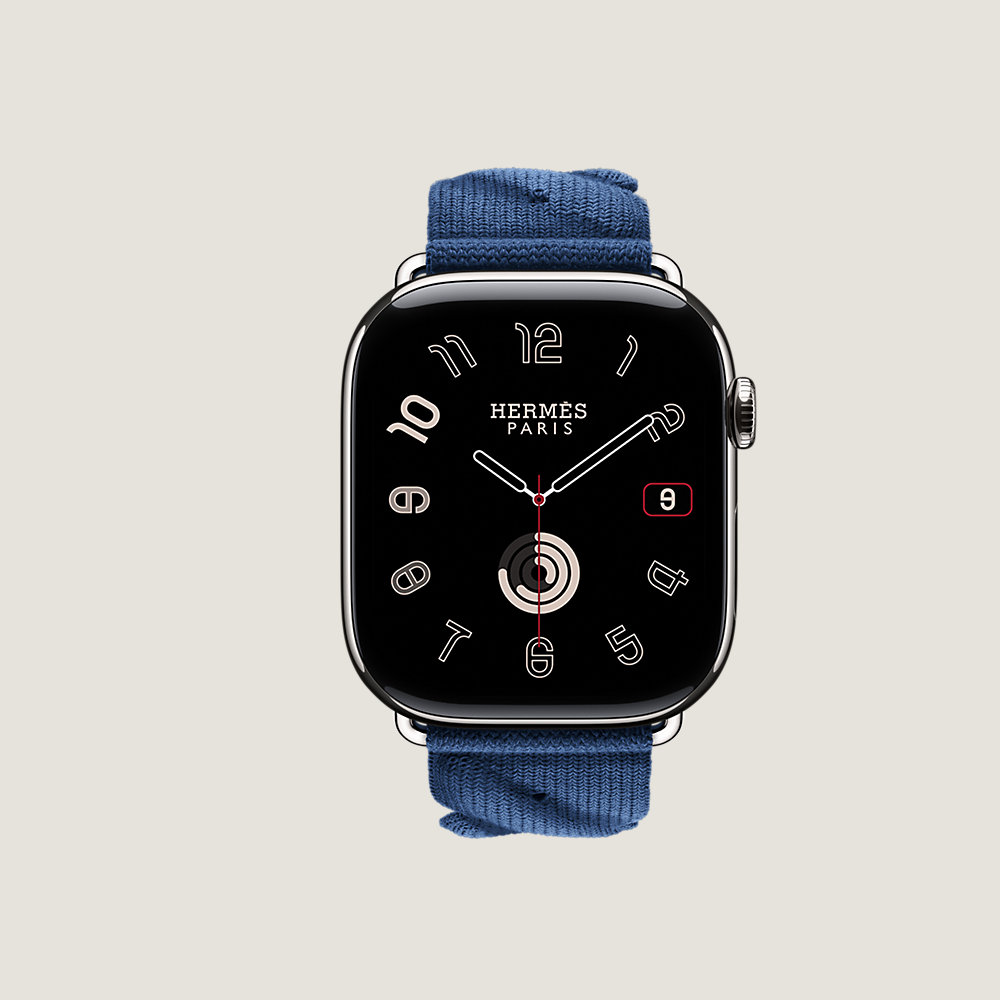 Series 10 case & Band Apple Watch Hermès Single Tour 46 mm Torsade | Hermès Hong Kong SAR